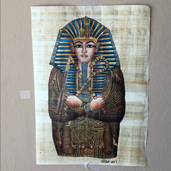 Wall Decor | Egyptian Papyrus Art | Poshmark